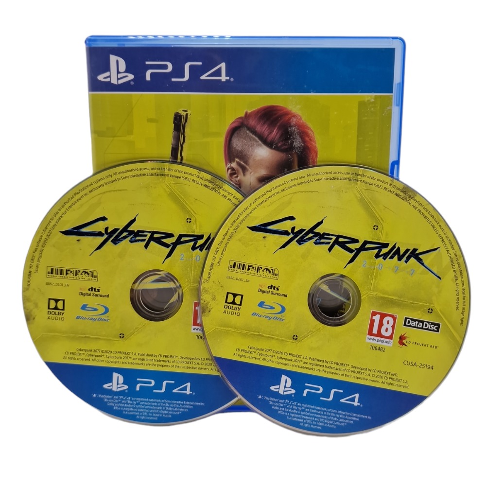 Pre-owned Cyberpunk 2077 (2 Disc) - Sony PlayStation 4 Game - Own4Less